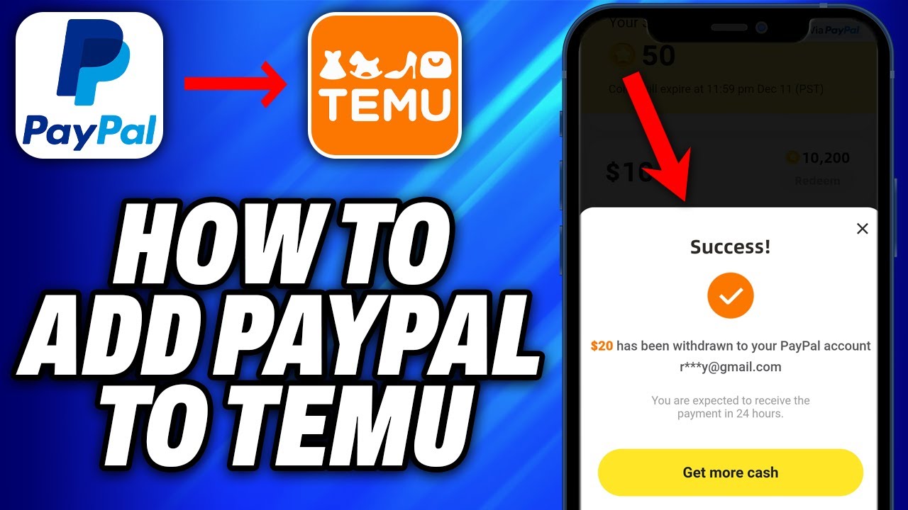 How To Add Paypal to Temu (2024) - Easy Fix - YouTube