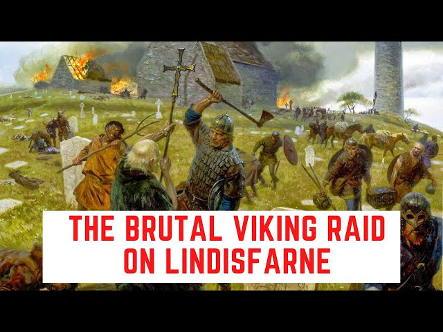 793 Ad Lindisfarne Viking Monastery Vikings