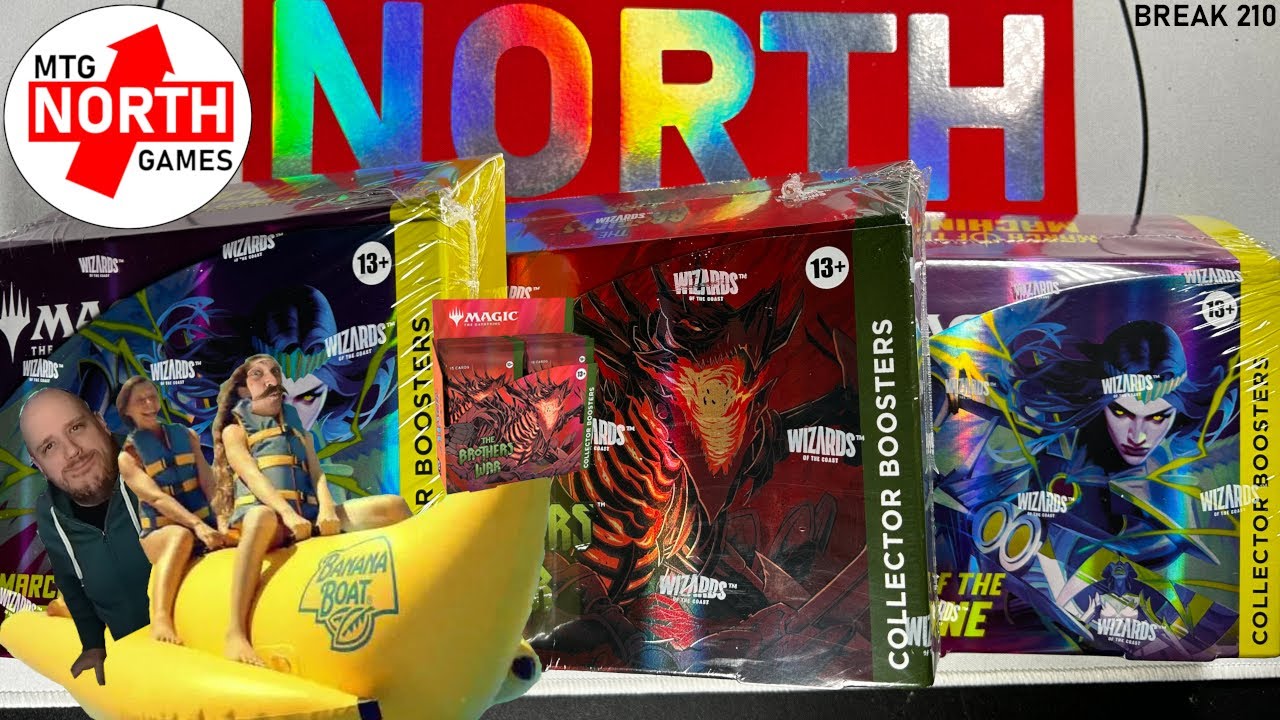 2 MoMs 1 Bro Serialized MTG CHASE! March of the Machine/Brothers War ...