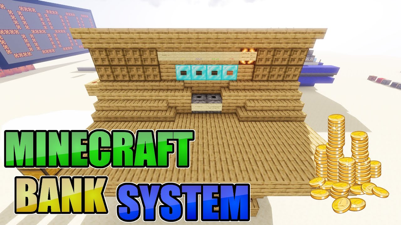Verbessertes Minecraft Bank System Tutorial - YouTube