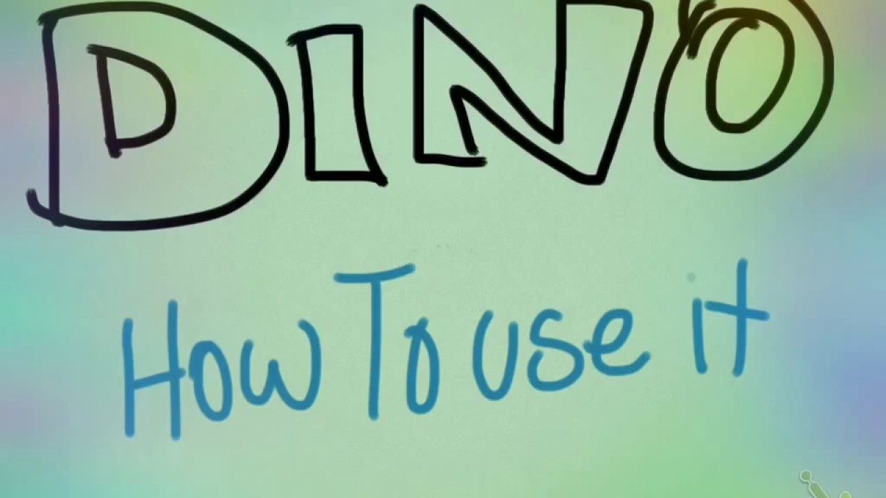 How To Use: The DINO Method - YouTube