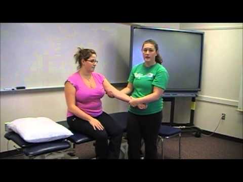 Elbow Varus Stress Test - YouTube