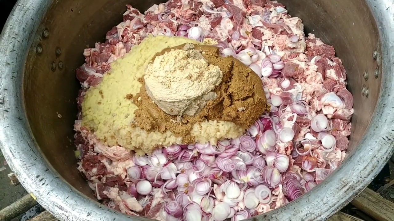 বাবুর্চিদের মেজবানী গরু রান্না ফুল রেসিপি, Mezbani Beef cooking full ...