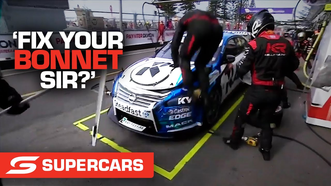 Funniest bonnet bashing moments in Supercars | Supercars 2022 - YouTube