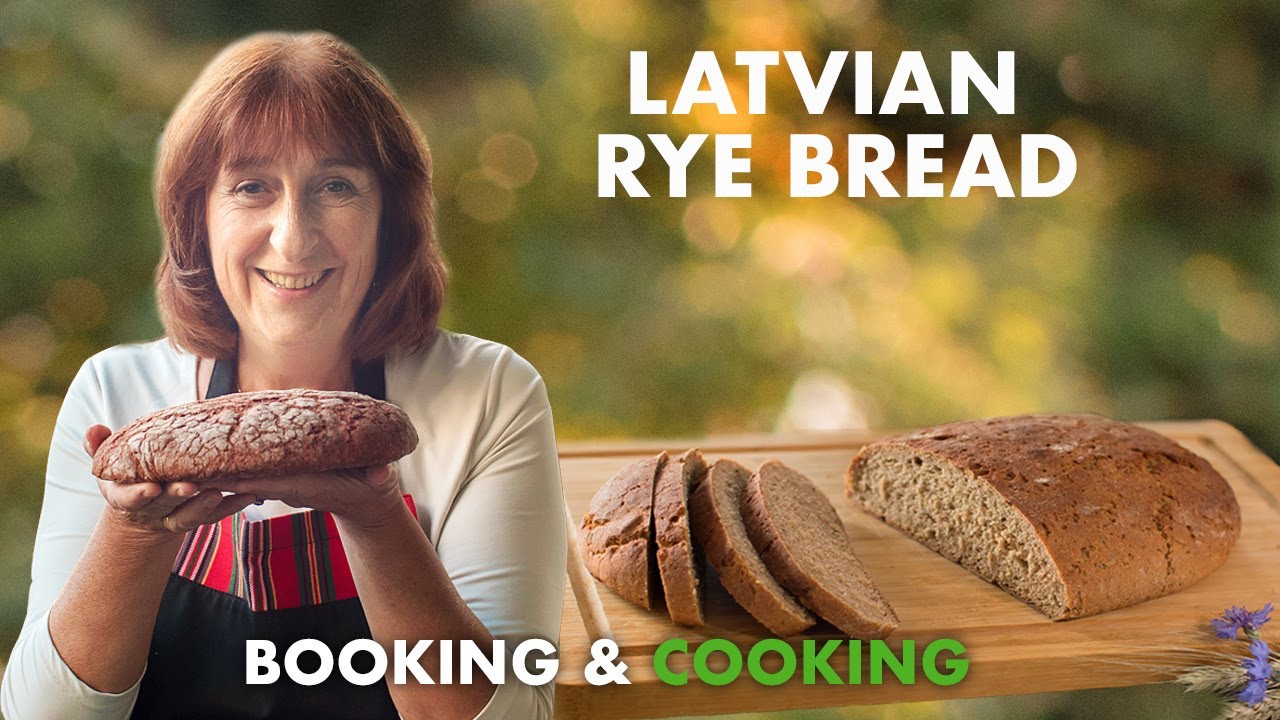 EASY LATVIAN RYE BREAD - ZeMe (Latvia). Booking & Cooking. - YouTube