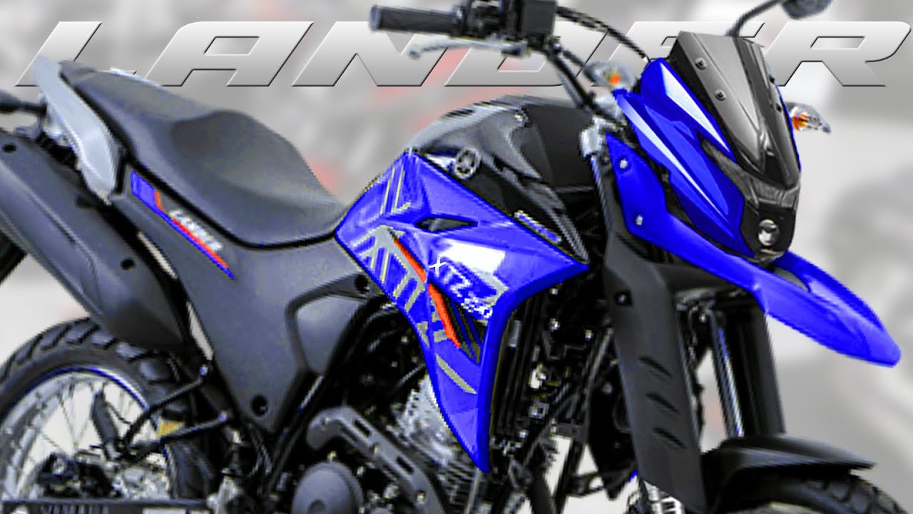LANDER 2024 YAMAHA - NOVA XTZ 250 DESENHO CONCEITO - YouTube