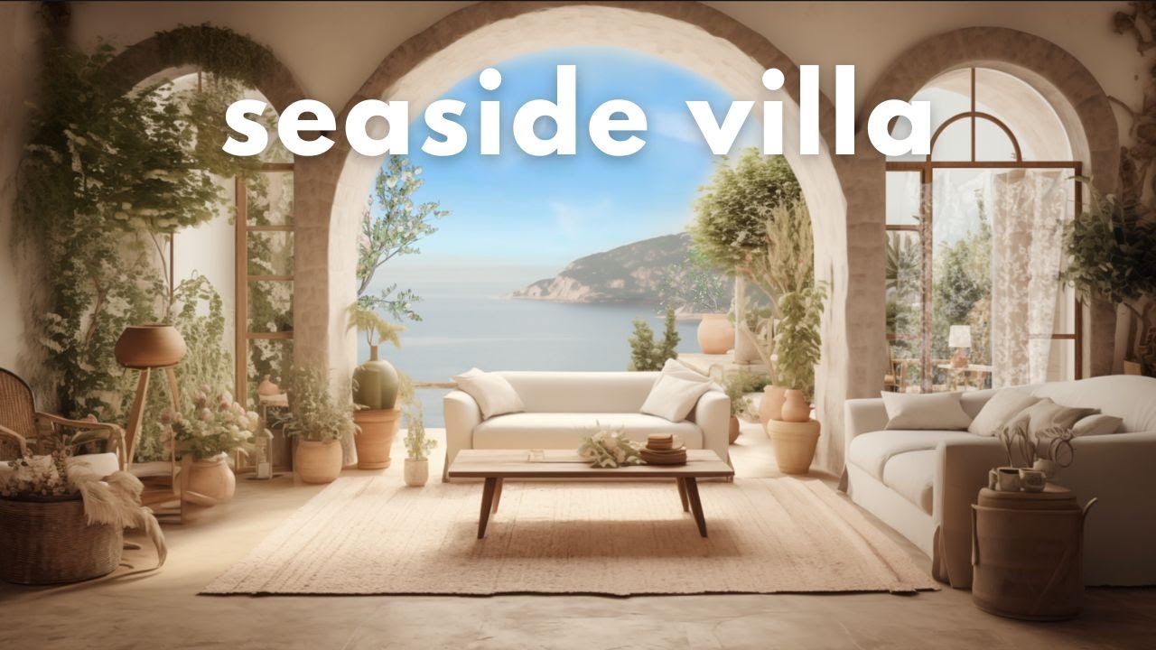 Summer Ambience 🌊☀️ | Seaside Soundscape & Beach House Ambience | Relax ...