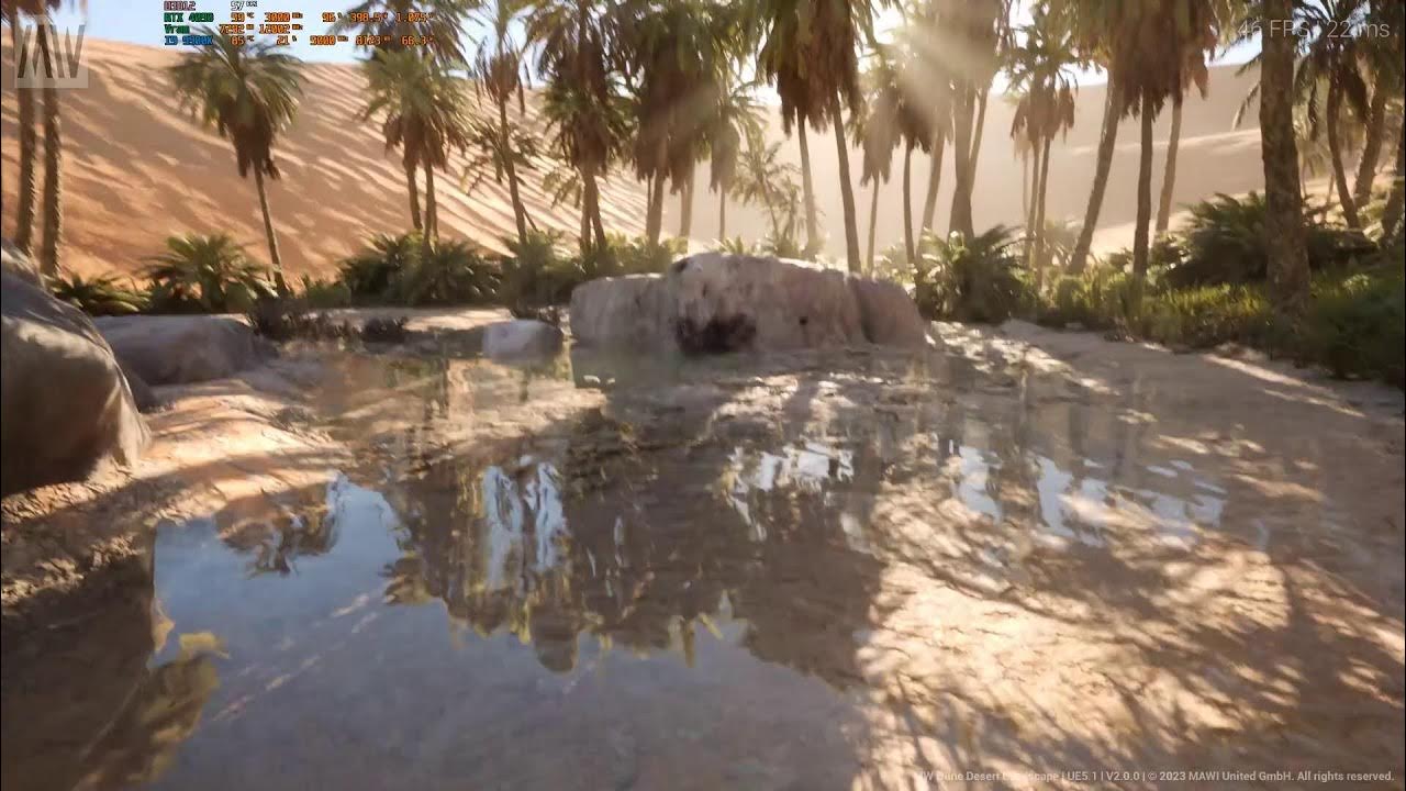 Dune Desert -Unreal Engine 5 Demo - RTX 4090 - YouTube