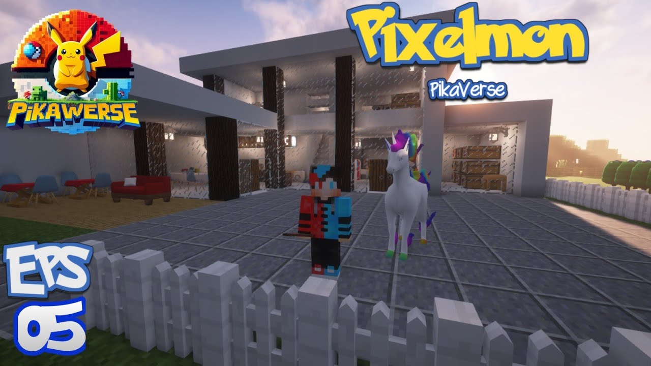 Pixelmon | Form Pelangi Dan Hyper Train Charizard Level 100! Eps. 05 ...