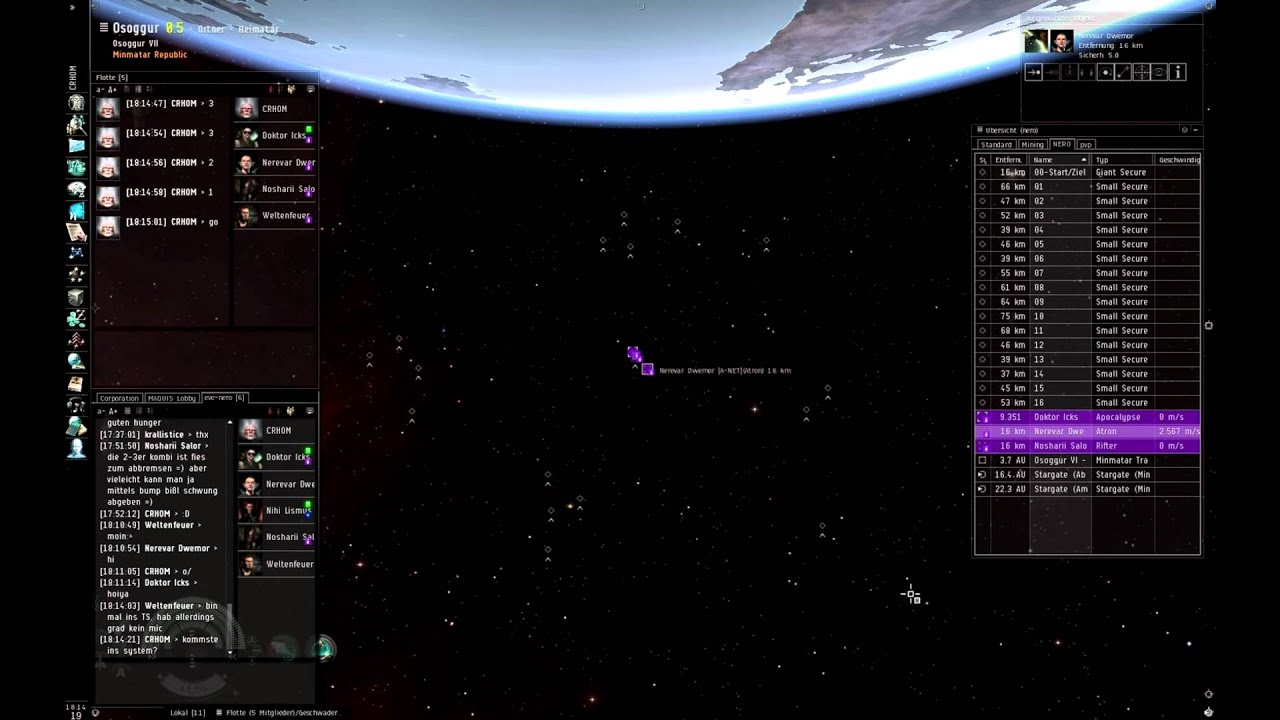 EVE-ONLINE[HD] New Eden Racing Organisation - Making Of - YouTube
