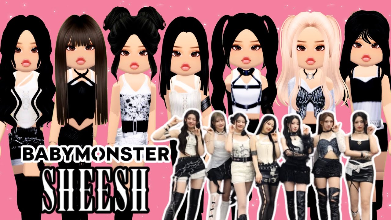BABYMONSTER 'Sheesh' MV Roblox Outfit Codes | Diaries Official 🎀 - YouTube