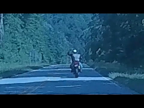 Chasing A Sport Bike Around The Mountain - YouTube