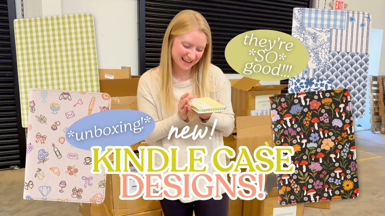 My Latest Delivery Debacle - and Seeing my BRAND NEW kindle cases for ...