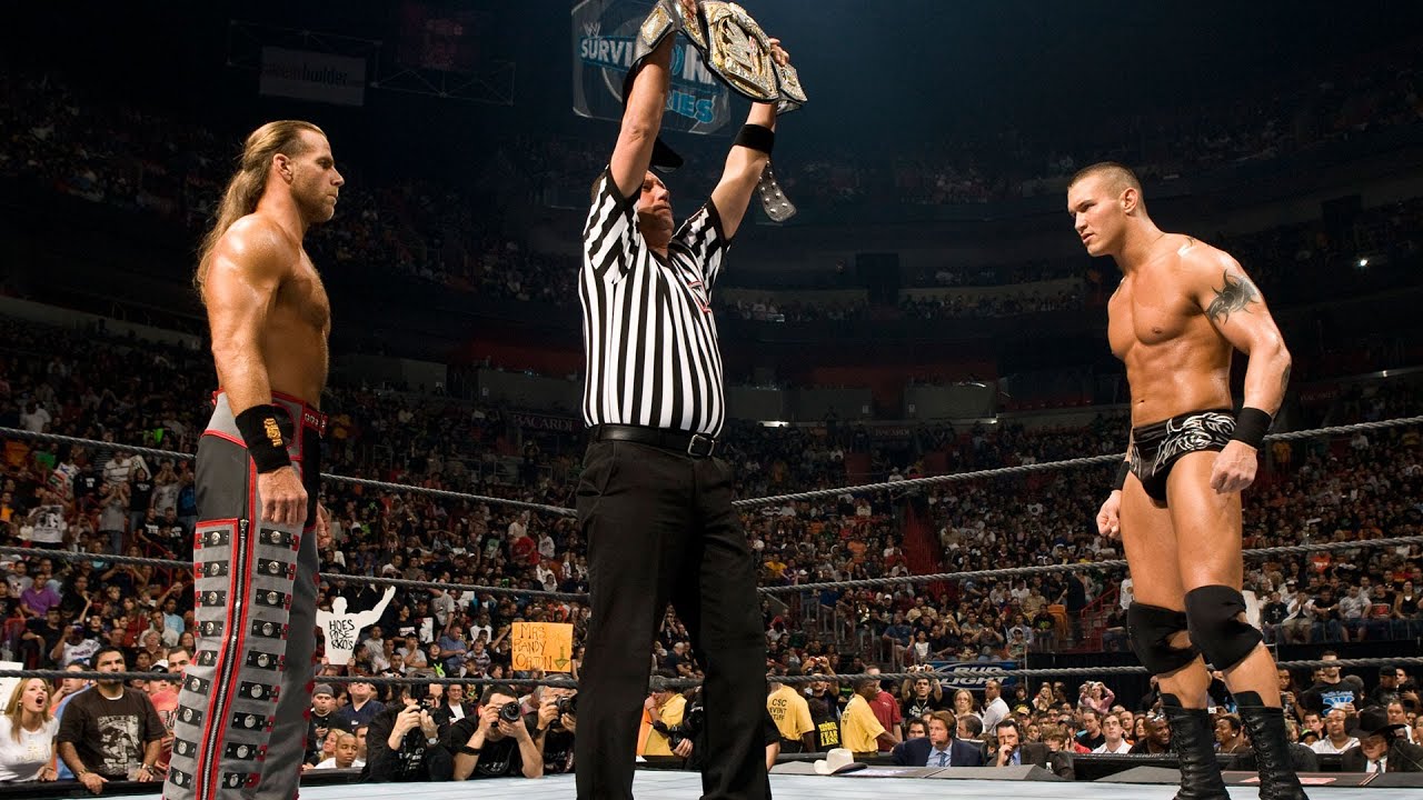 WWE Marquee Matches: Shawn Michaels drops Randy Orton with a ...