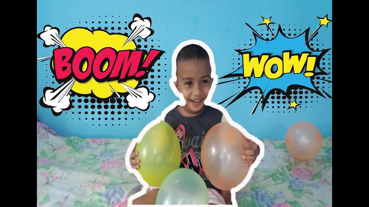 The balloons popping show for learning colors - children's educational ...