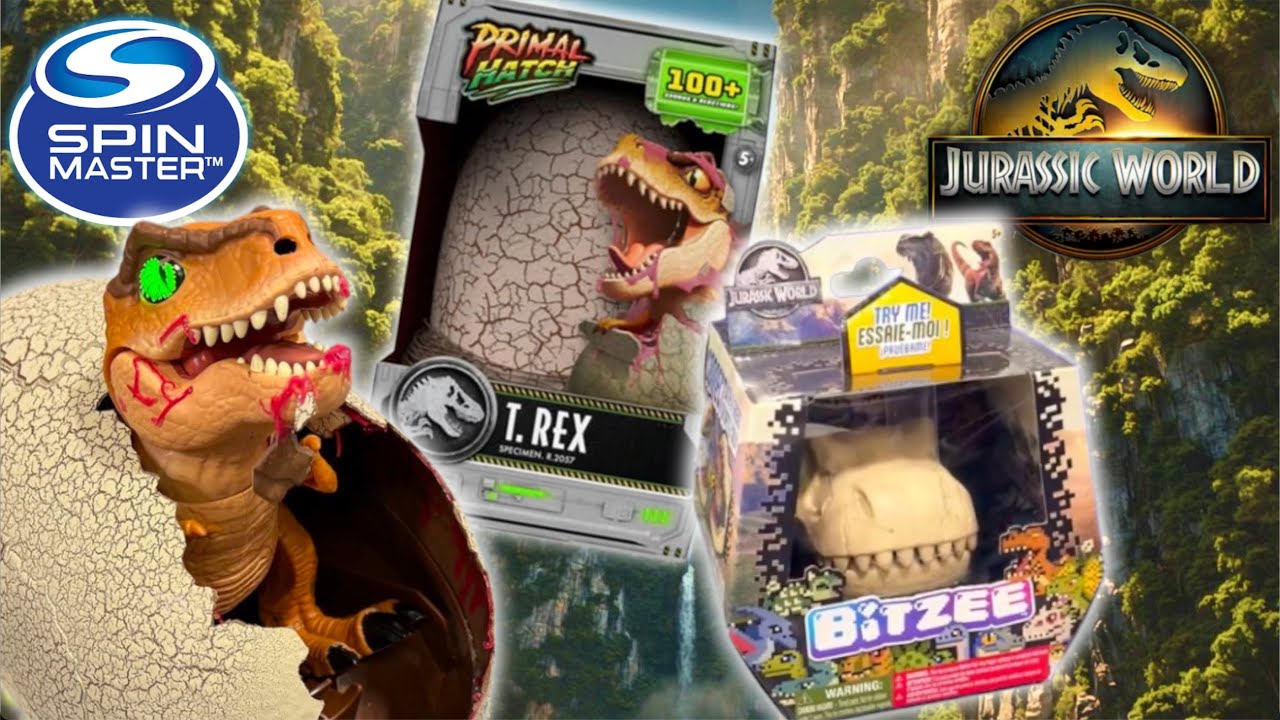 Nuevas Revelaciones de Jurassic World y Spin Master 2025 | Primal Hatch ...
