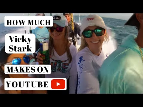 How much Vicky Stark makes on Youtube