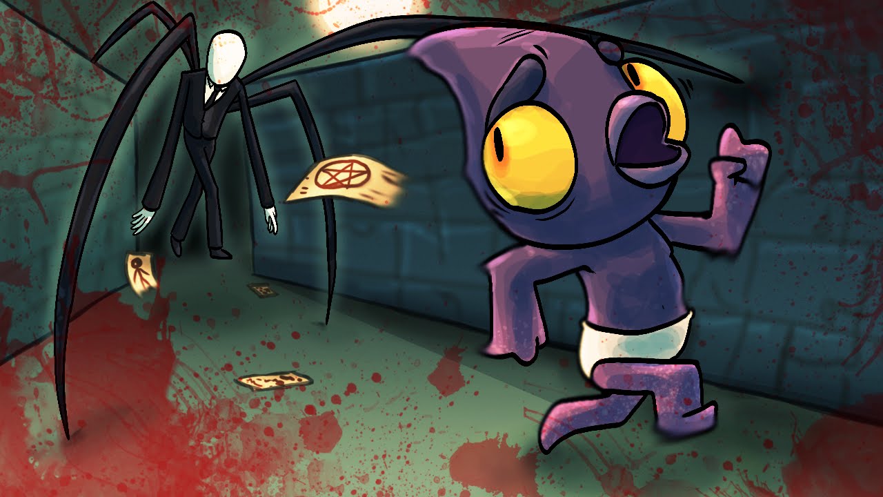 Minecraft | MURDER MAZE - Slenderman Scaring and Murdering Baby's ...