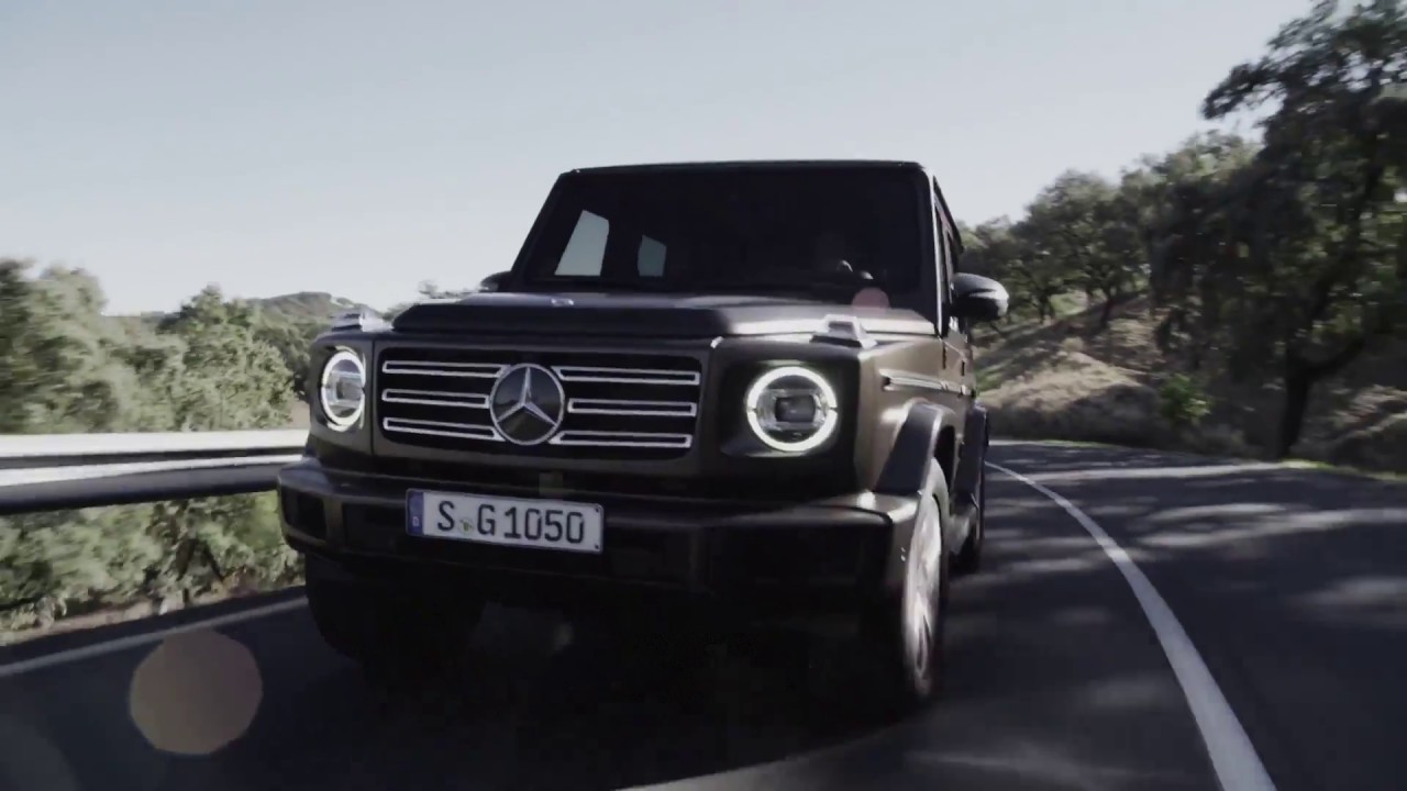 The new Mercedes-Benz G-Class Trailer - YouTube