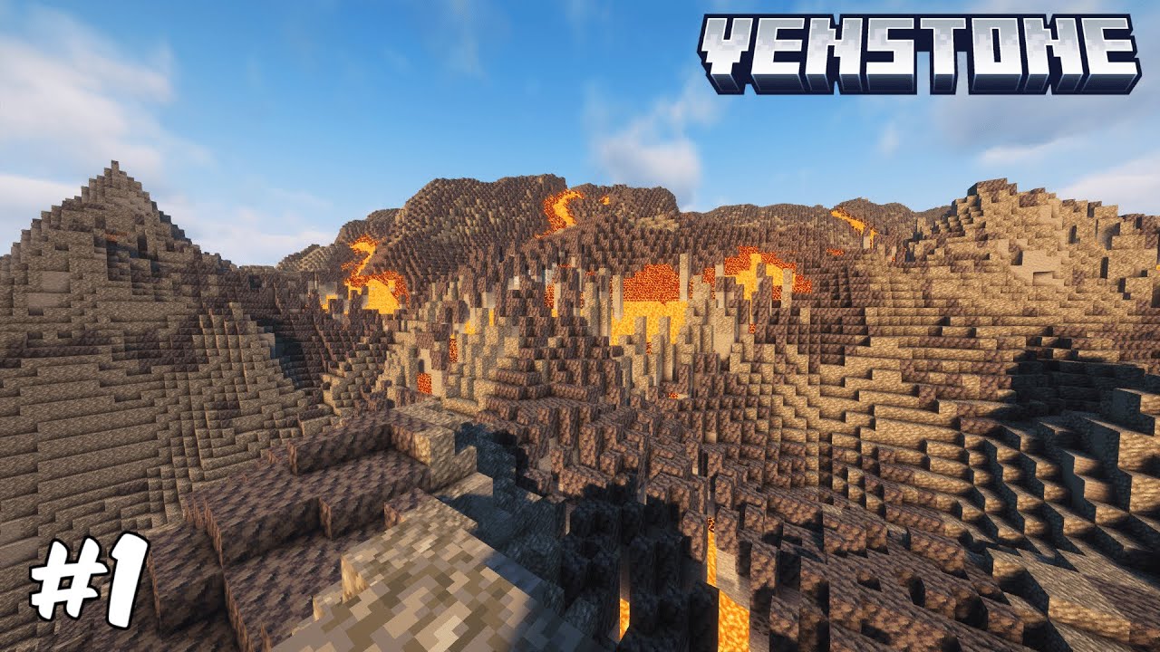 Le DÉBUT d'une Nouvelle AVENTURE au milieu d'un VOLCAN !!! 🤩 ...