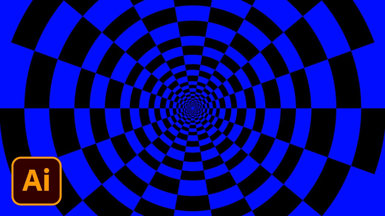 How to Create an Optical Illusion in Adobe Illustrator - YouTube