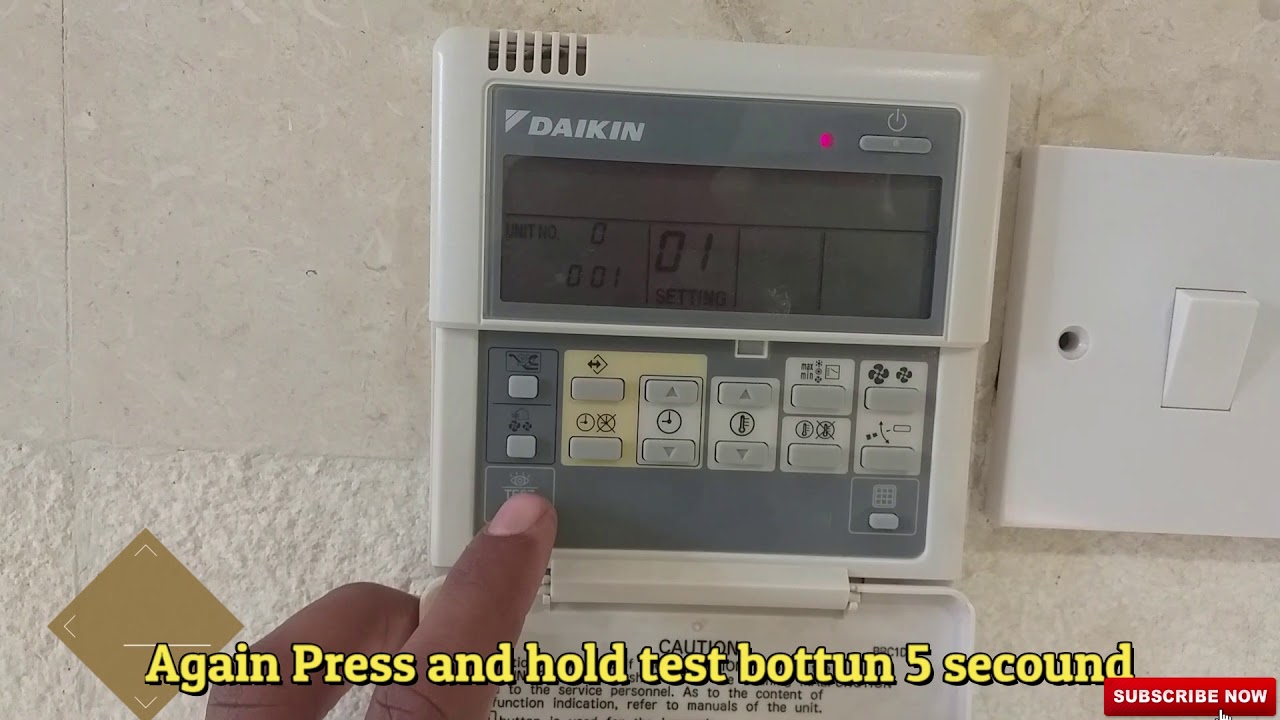 How to Check Room , Return Air, Liquid line, Gas line tempreture From ...