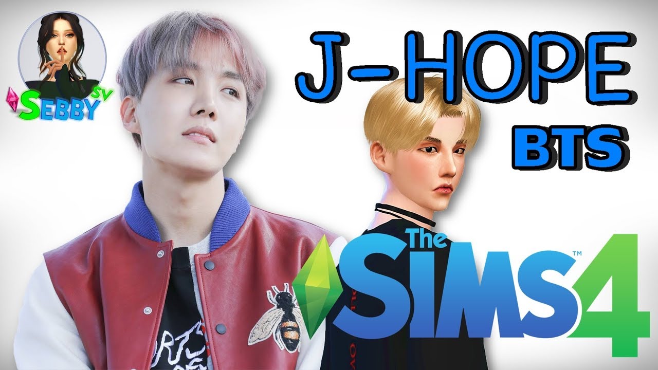 The Sims 4 - (Edit) J-Hope BTS | Create A Sim - YouTube
