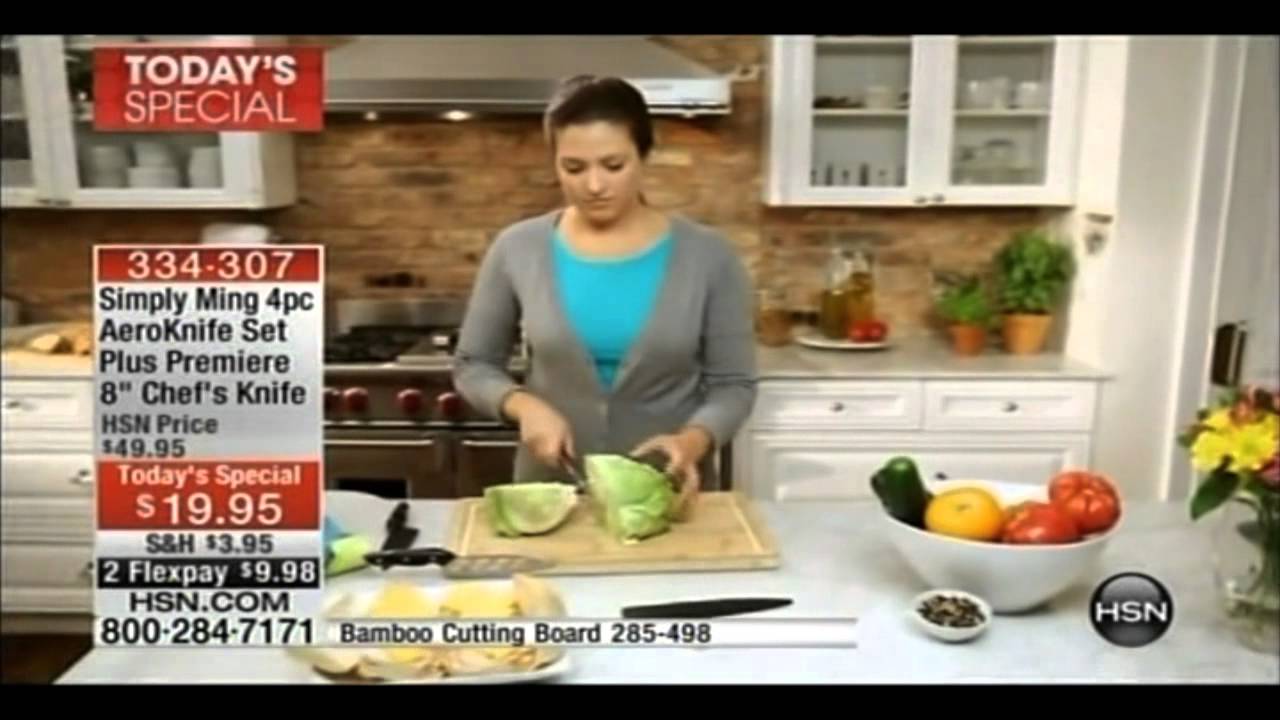 Simply Ming 4pc AeroKnife Set - YouTube