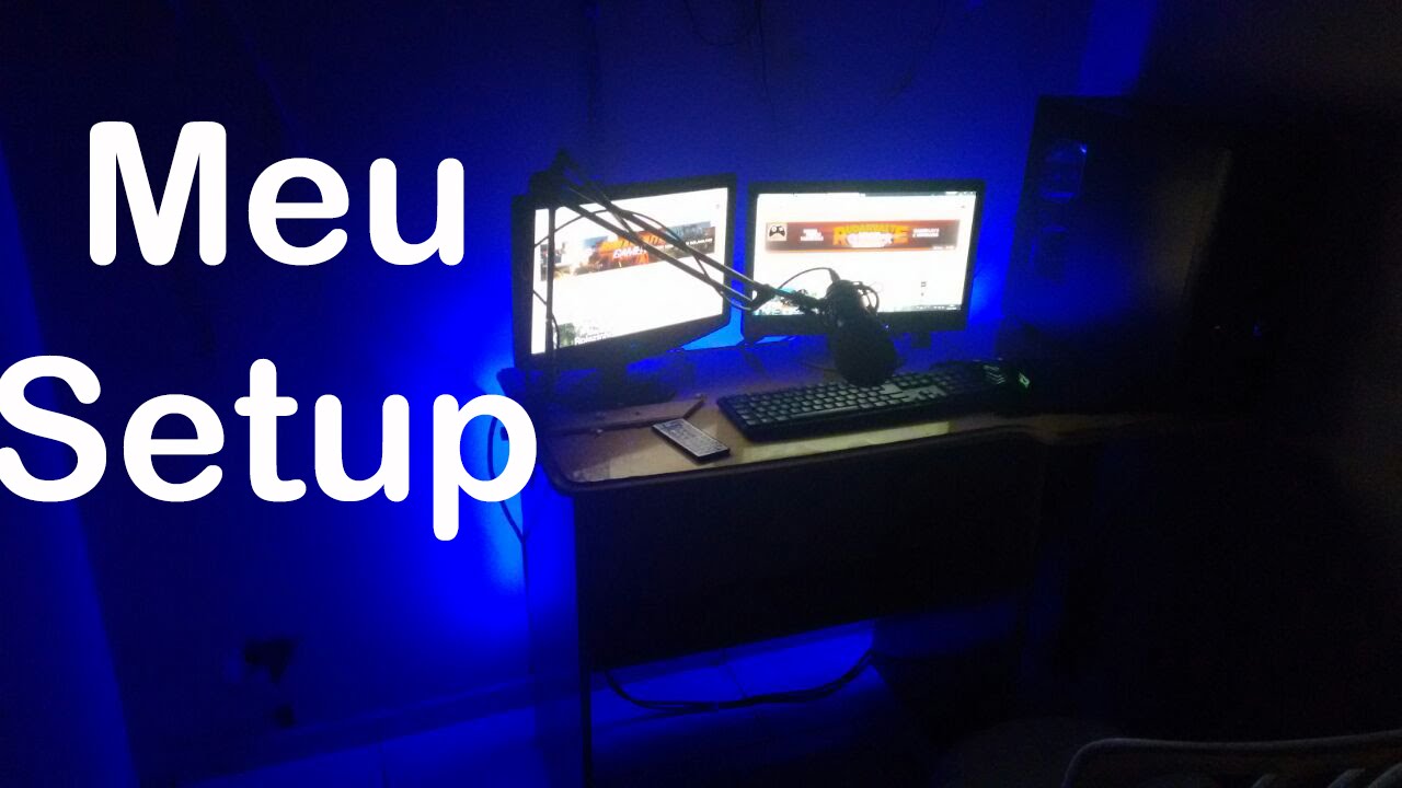 Mostrando Meu Modesto Setup :D Sou Muito Pintor \o/ - YouTube