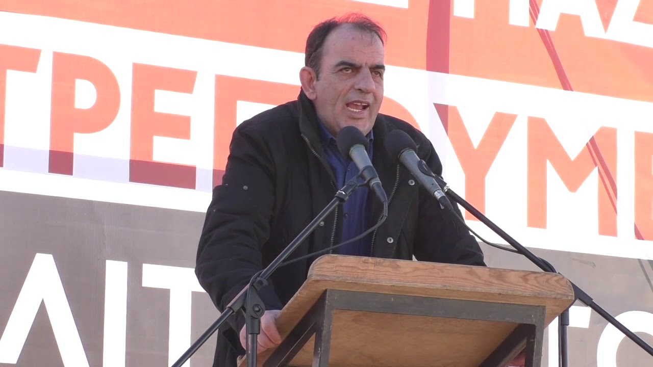 ΟΜΙΛΙΑ ΤΟΥ Ρ. ΜΑΡΟΥΔΑ ΣΤΗΝ ΚΙΝΗΤΟΠΟΙΗΣΗ ΑΓΡΟΤΩΝ ΣΤΗΝ ΕΚΘΕΣΗ AGROTICA ...