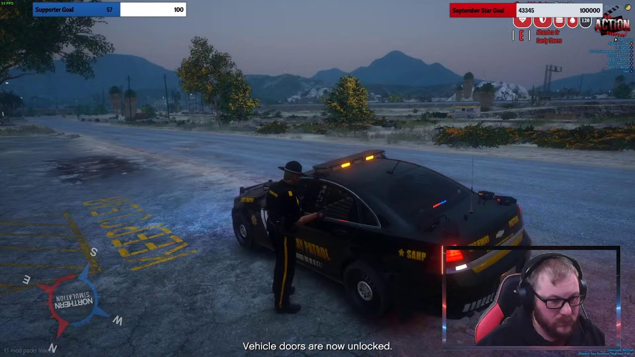 FiveM RP - LARP [Cops, Robbers, and Traffic Tickets] - YouTube