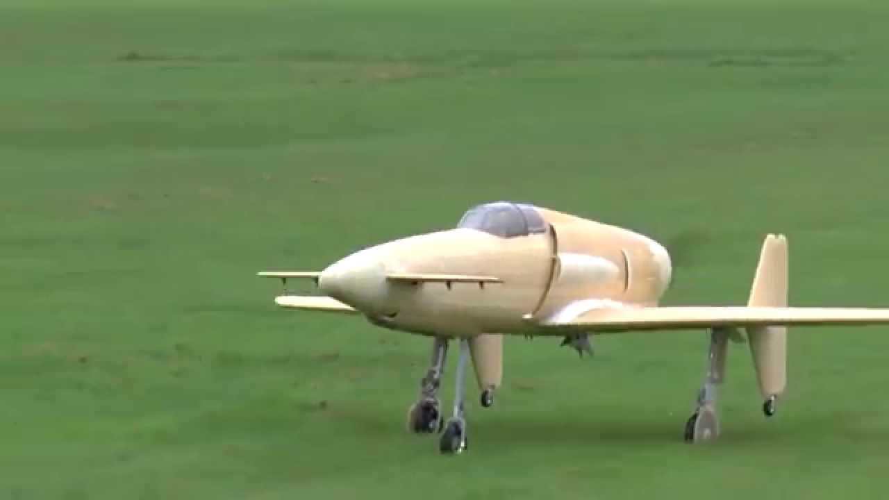 Kyūshū J7W1 Shinden, model scale 1 : 4.5 - YouTube
