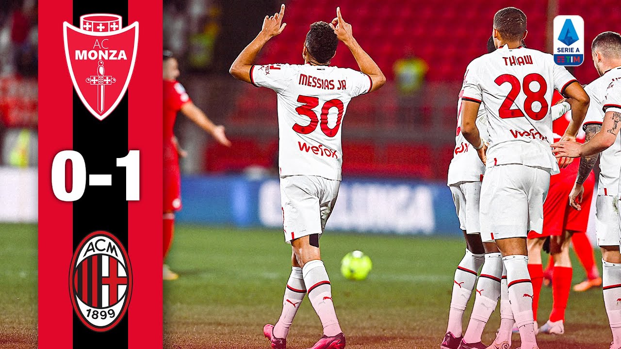 Messias magic for the win | Monza 0-1 AC Milan | Highlights Serie A ...