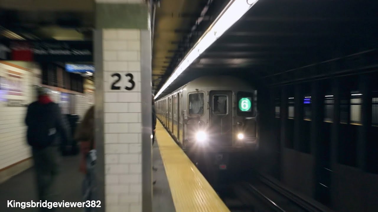MTA New York City Subway: The 6 Train to Pelham Bay at the 23rd Street ...