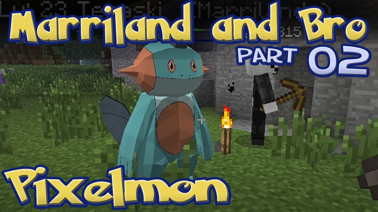 Pixelmon Part 02: Poké Ball Bros! [PixelLeague] - YouTube