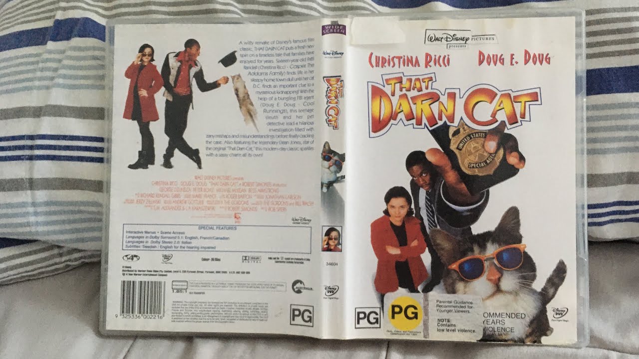 Opening and Closing To "That Darn Cat: 1997 remake" (Walt Disney Home ...