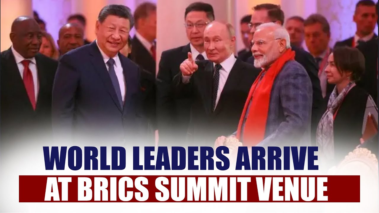 Kazan, Russia | BRICS Summit 2024|World leaders, Delegations arrive to ...