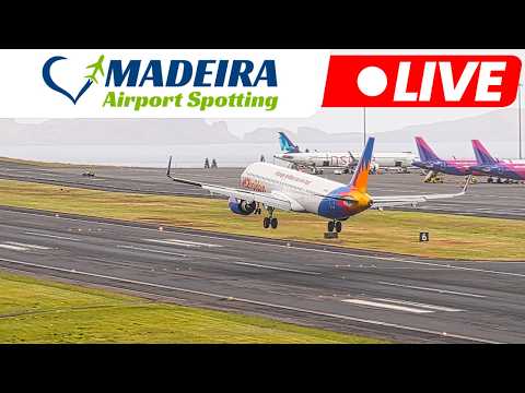 LIVE WINDY Action at Madeira Island Airport 03.06.2026