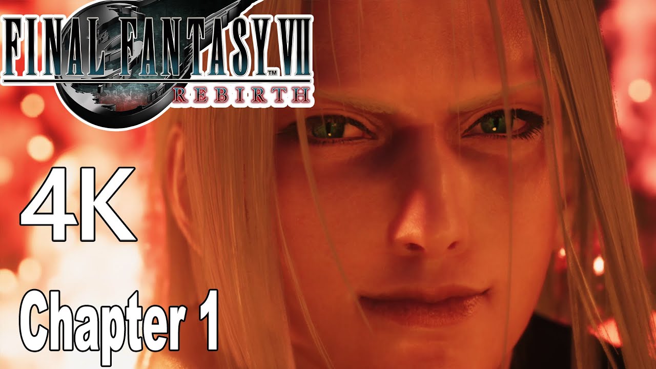Final Fantasy 7 Rebirth Chapter 1 Gameplay Walkthrough No Commentary 4K ...