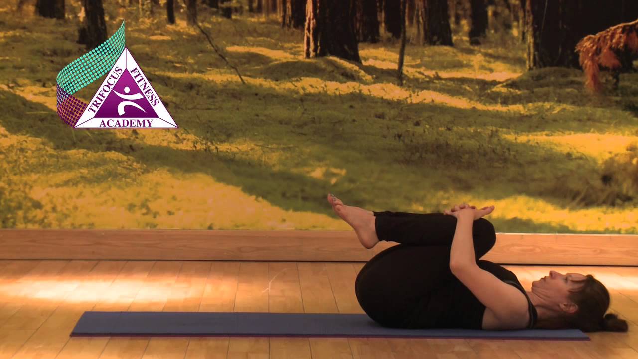 Yoga - Apanasana (Knees to Chest Pose) - YouTube