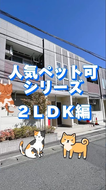 人気ペット可シリーズ🐶🐈 2LDK編😁 - YouTube