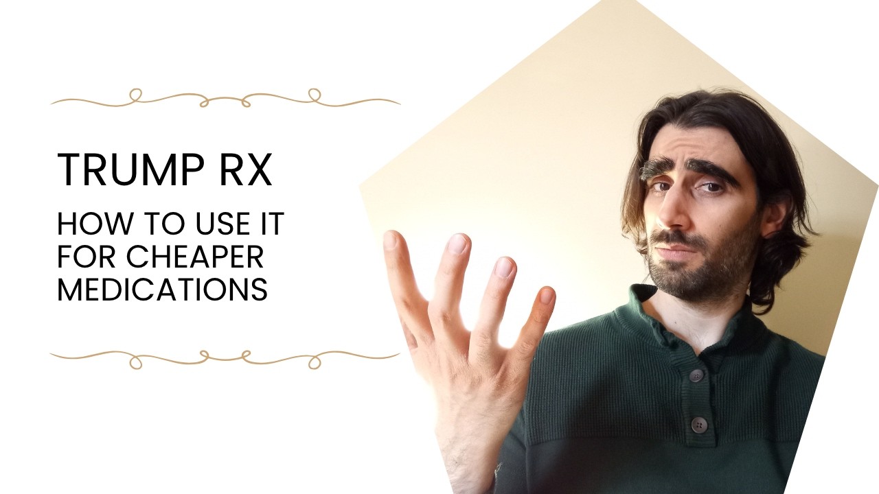 How to Use TrumpRx to Get Cheaper Medications - YouTube