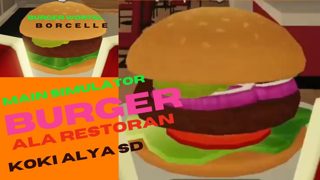 Roblox Burger game|how to play burger game roblox - YouTube