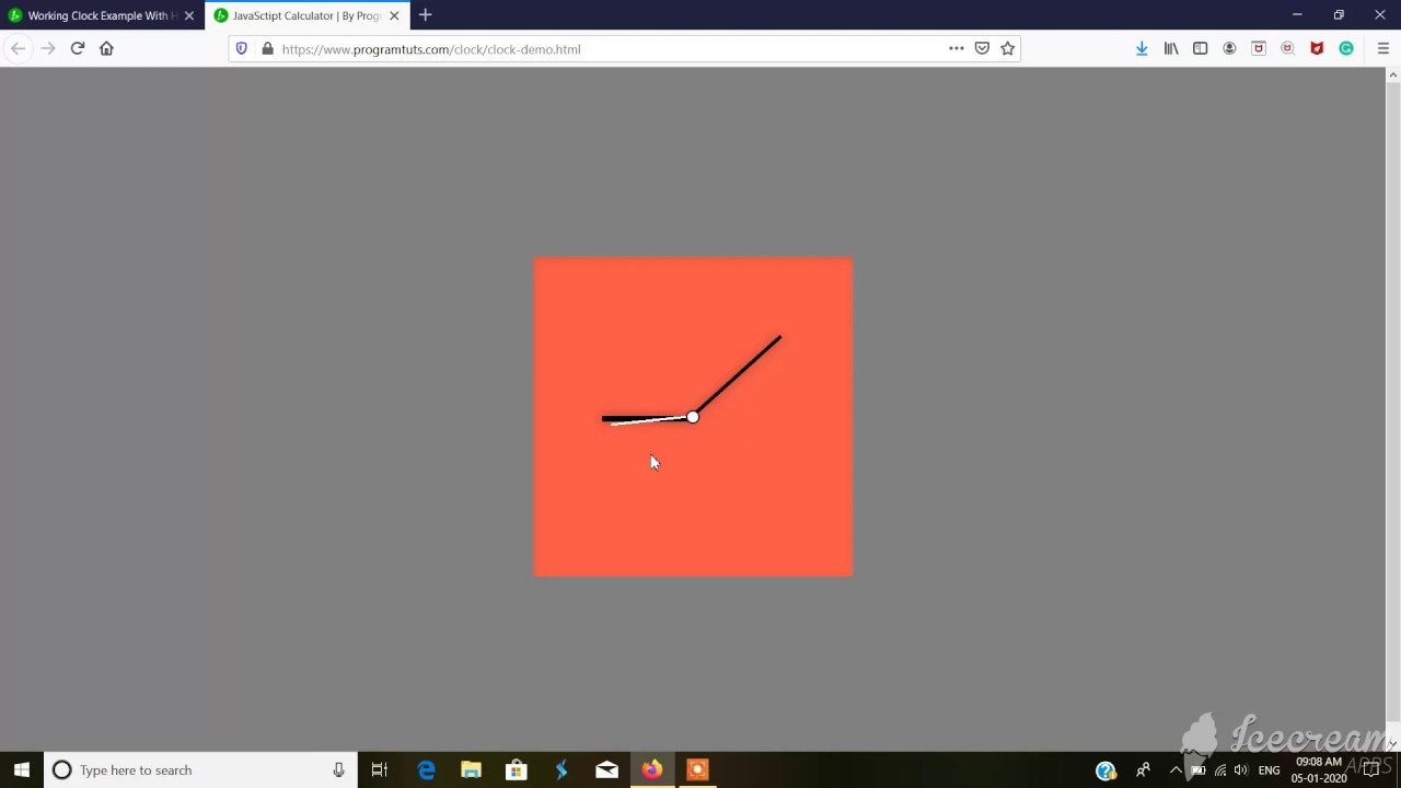 With Source Code Clock Using Html Css And Javascript Good Looking