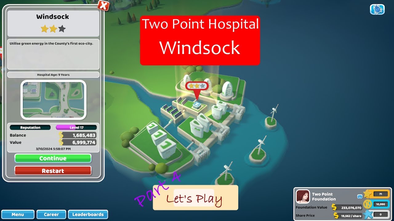 Tirami2 plays: Two Point Hospital - Windsock (Part 4) #playthrough ...