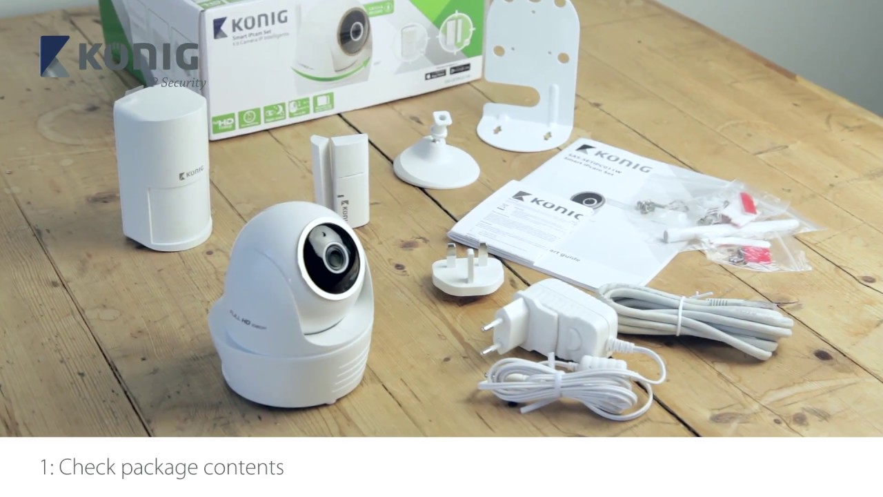 SAS-SETIPC011W - Smart IP Camera Set 1080P - ENG - YouTube