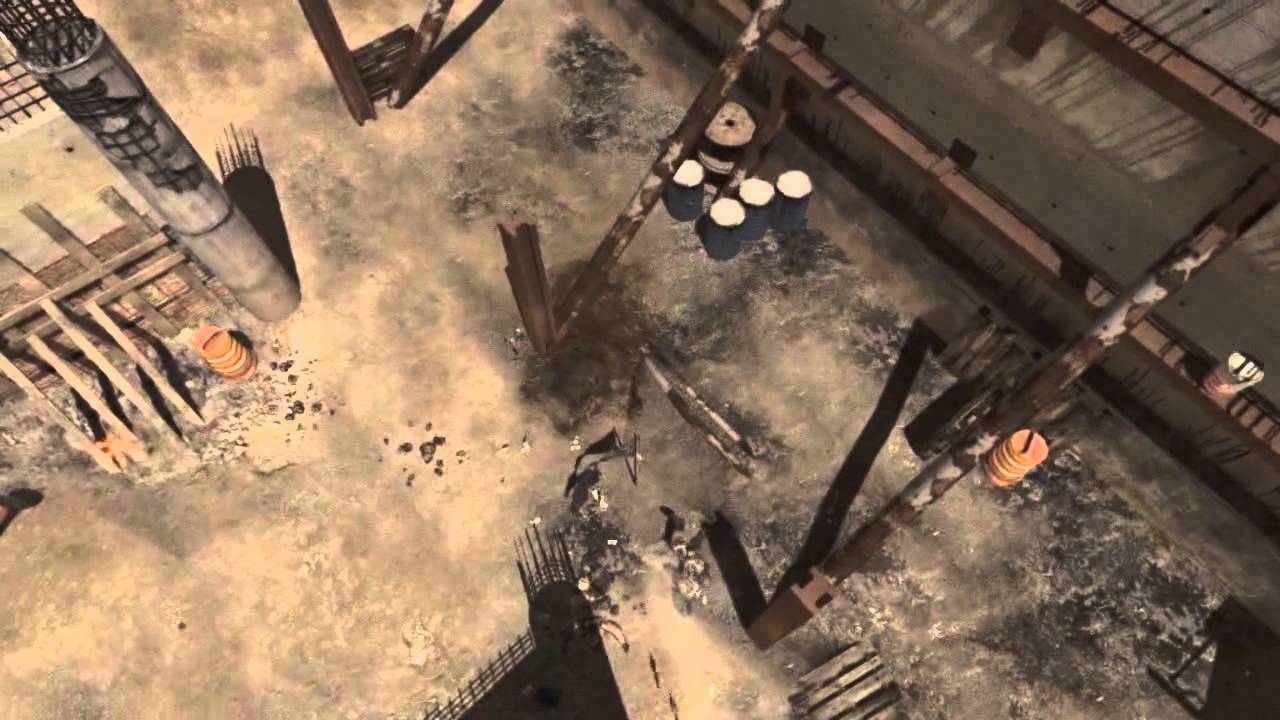 MW3 Cross Map Throwing Knives Hardhat Domination - YouTube