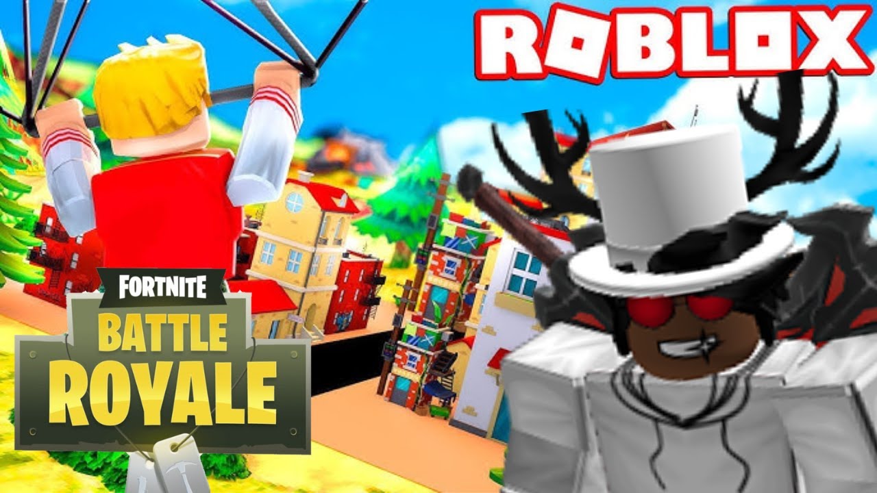 Playing Fortnite In Roblox (Roblox Rift Royale) - YouTube