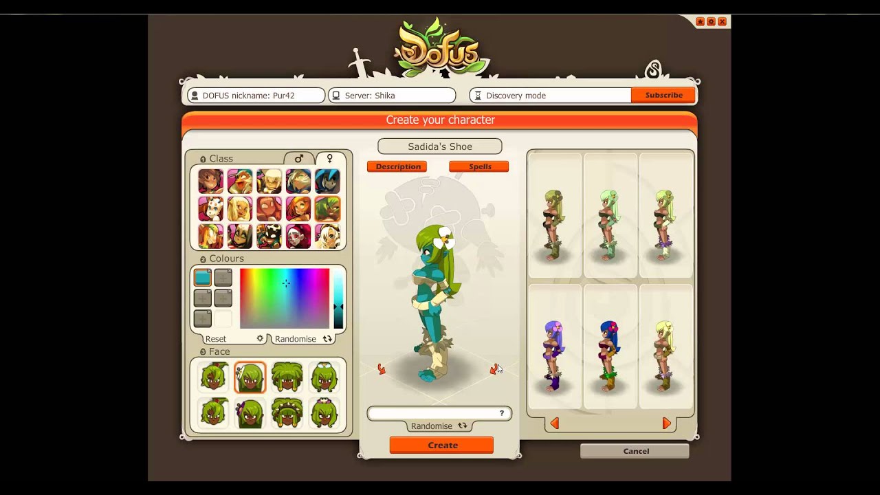 [Dofus] Triki - How to use the colour codes on dofus - YouTube