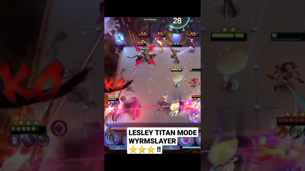 LESLEY TITAN MODE WYRMSLAYER ⭐⭐⭐ | ONE SHOOT ONE KILL |OP PARAH BOY 🔥🔥 ...